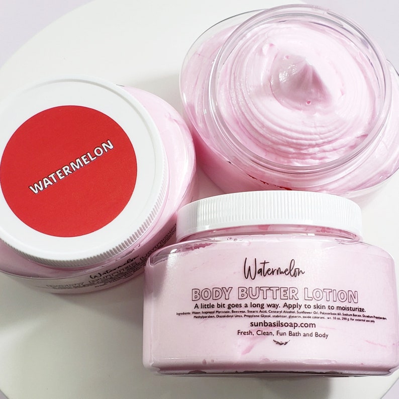 Watermelon Lotion. Body Butter. Hand Cream. Moisturizer. Body | Etsy