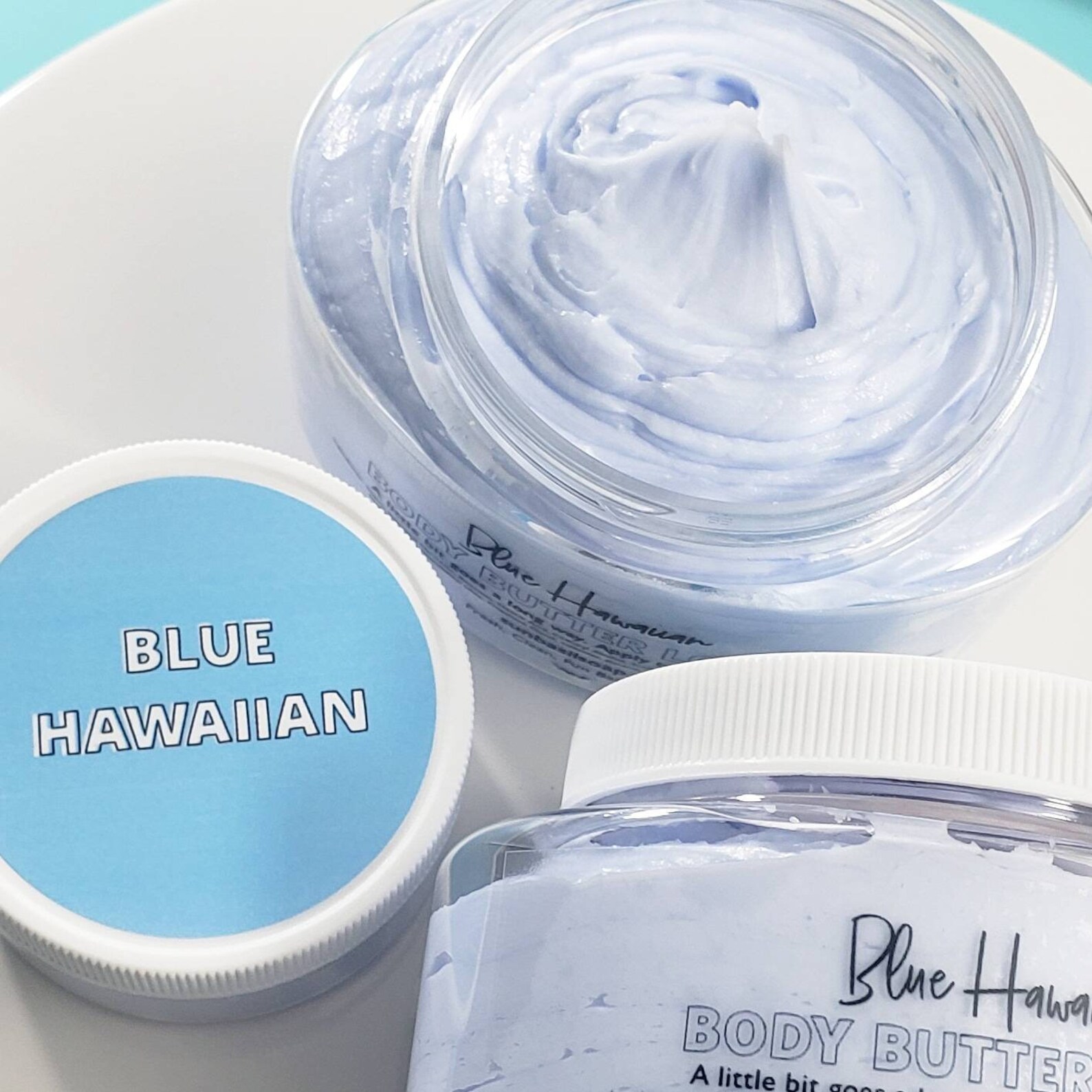 Whipped Body Butter Lotion. BLUE HAWAIIAN Natural Body Butter. Summer ...