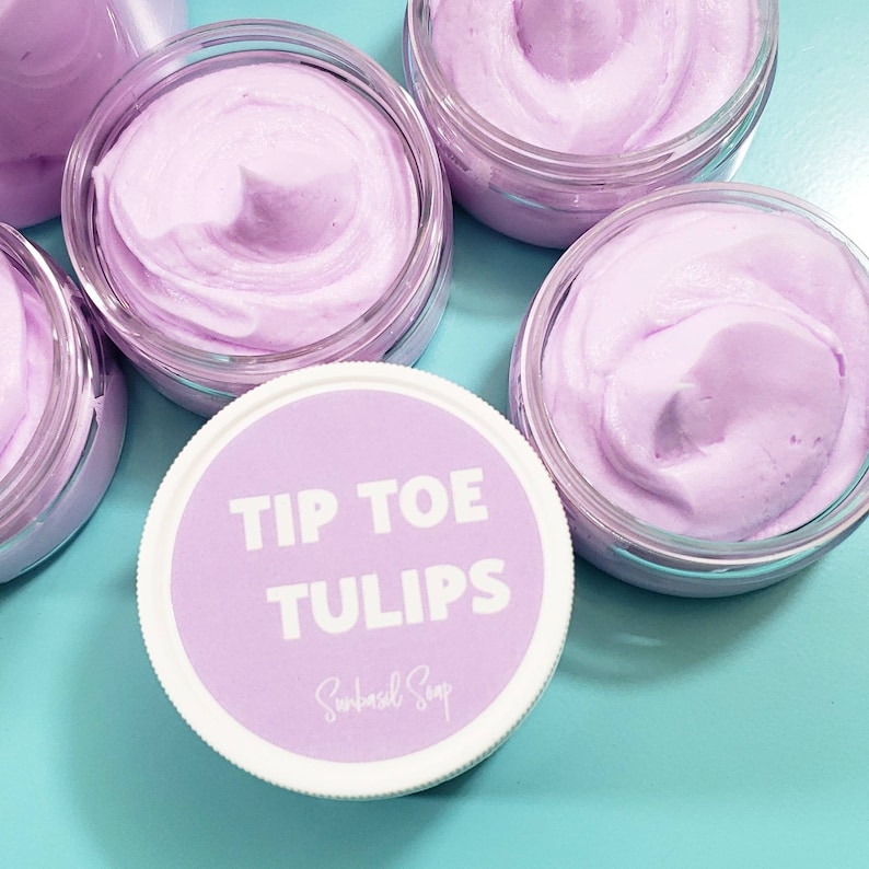 Tulip Whipped Body Butter – Vegan Floral Moisturizer, Handmade - Etsy