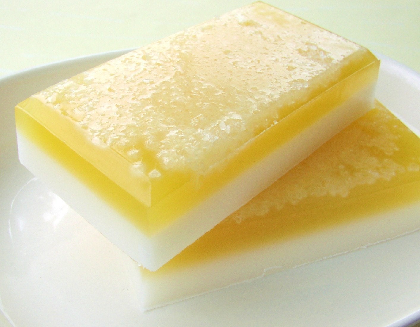 Lemon Soap Natural Citrus LEMON Salt Bar Soap Handmade Soap - Etsy