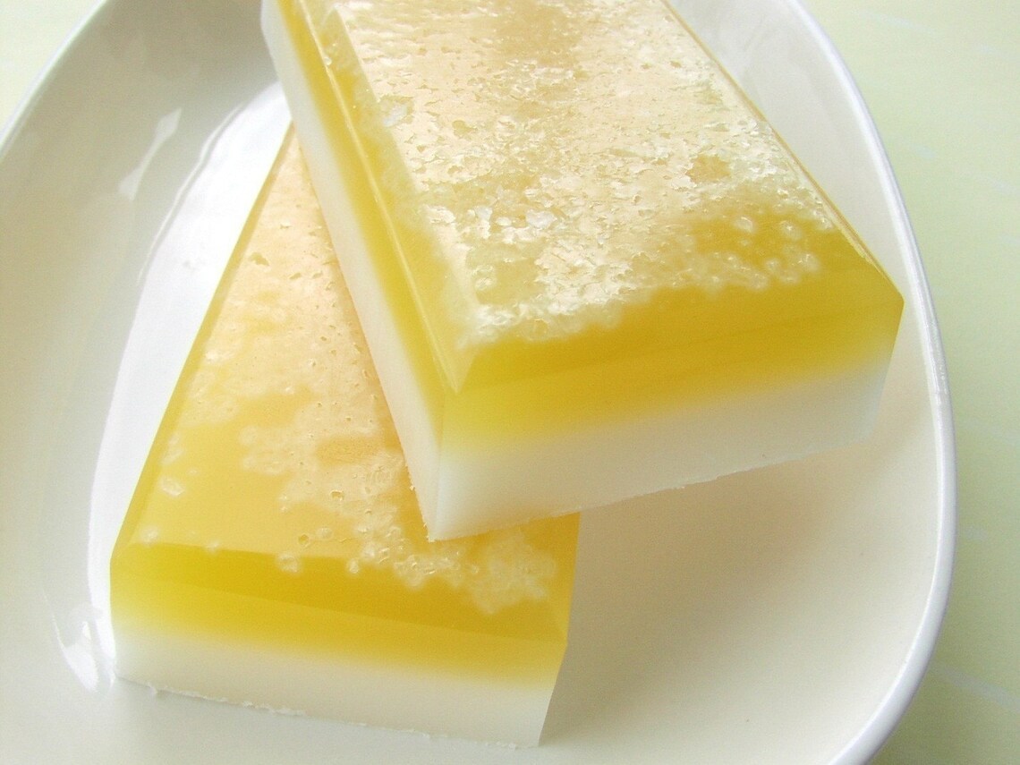 Lemon Salt Bar Soap, Natural Citrus Exfoliating Handmade Soap - Etsy