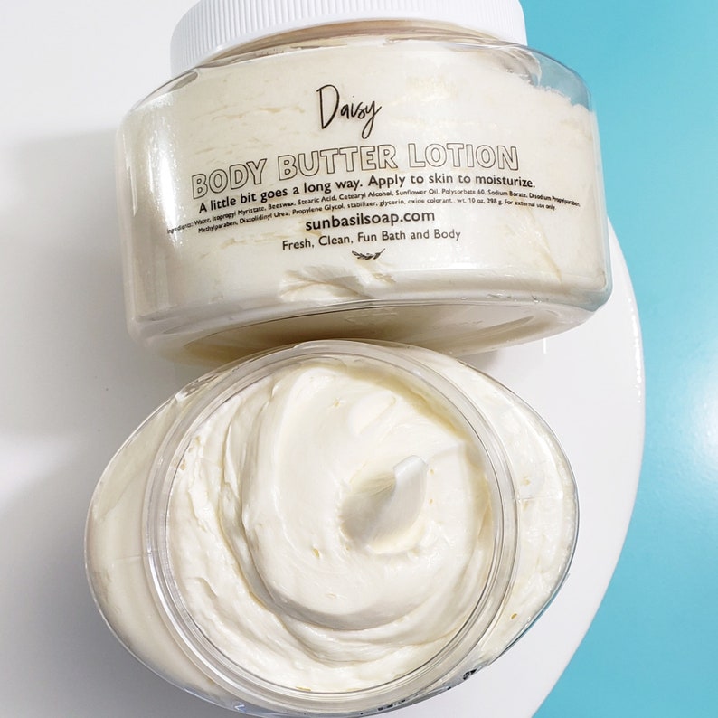 Whipped Body Butter. Daisy Lotion. Hand Lotion Natural Body | Etsy