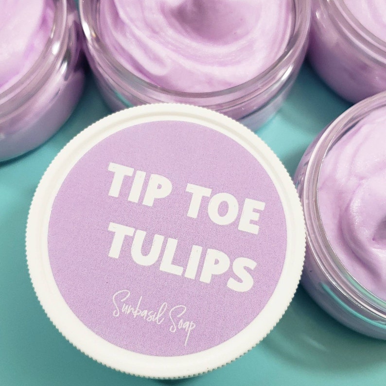 Whipped Body Butter. Spring TULIP Body Butter. Mothers Day Gift. Mom ...
