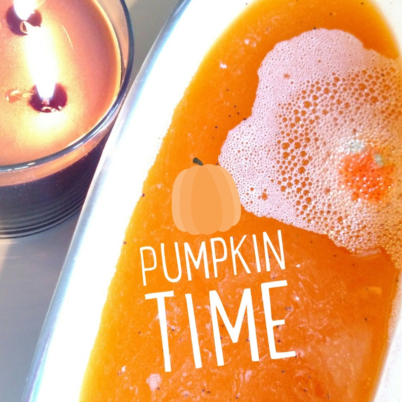 Fall gift PUMPKIN SPICE Bath Bombs. Autumn Gifts. Fall Bath | Etsy