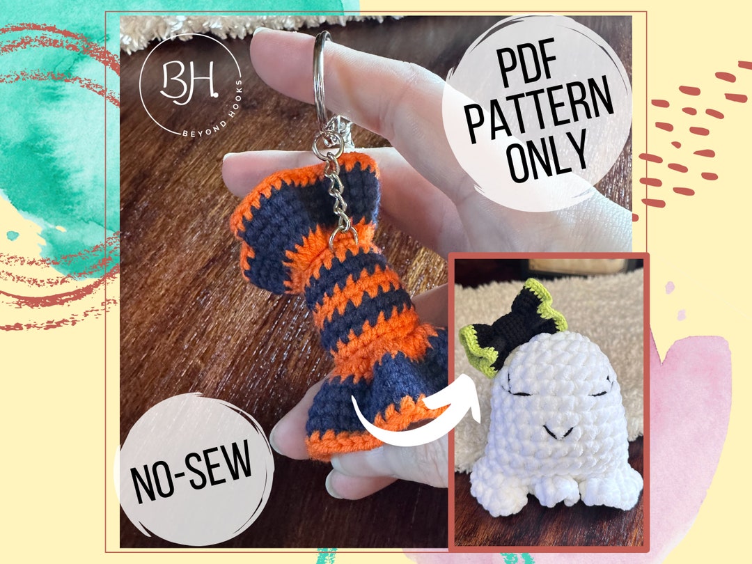 Candy Keychain Crochet Pattern, Candy Pattern, Crocheted Candy, Candy ...