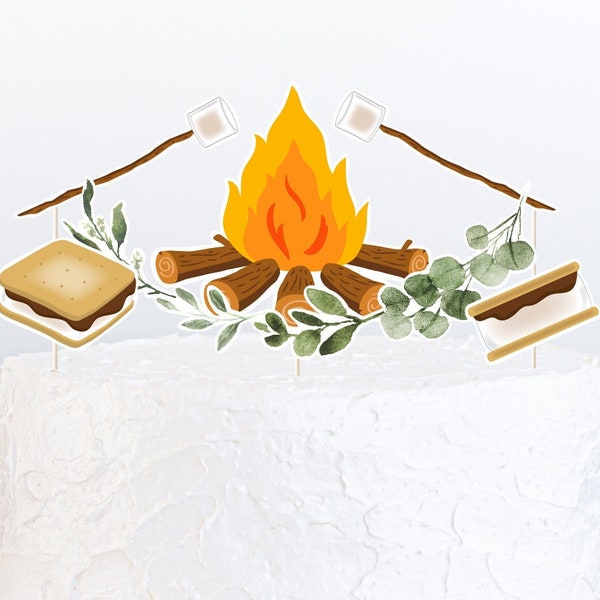 Campfire and Smores - Etsy
