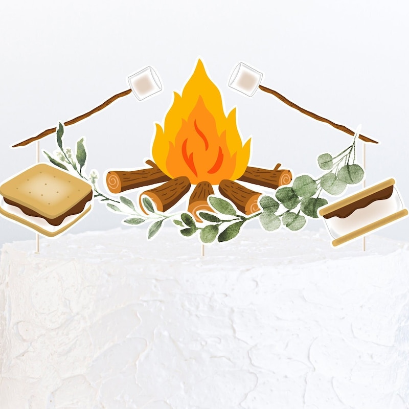 Campfire Smores - Etsy