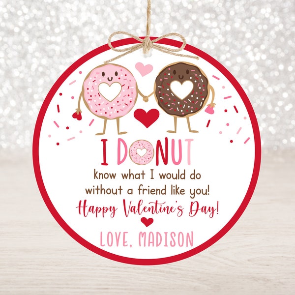 Donut Tag - Etsy