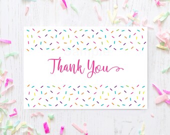 Sprinkle Thank You | Etsy