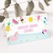 Editable Pool Party Tent Cards Food Labels Place Cards Girls Pool Party ...