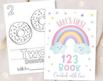 123 Coloring Pages | Etsy