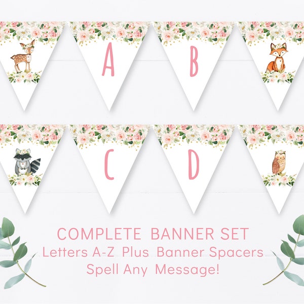 Woodland Banner - Etsy