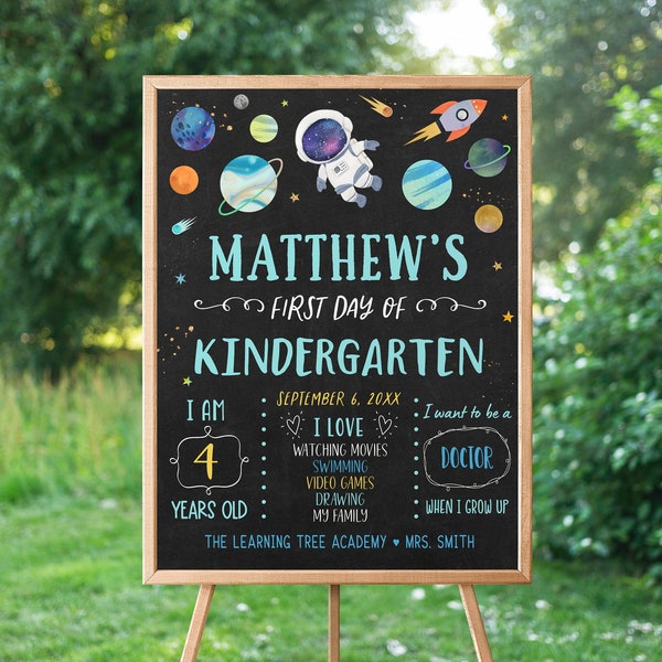 First Day of School Sign Printable - Etsy