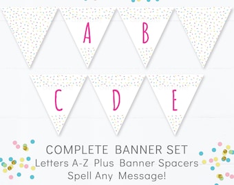 SPRINKLED With LOVE Banner Sprinkle Baby Shower Decoration - Etsy