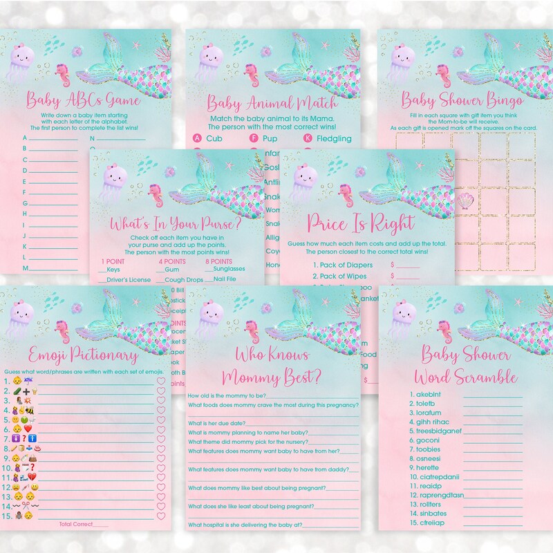 Mermaid Baby Shower - Etsy