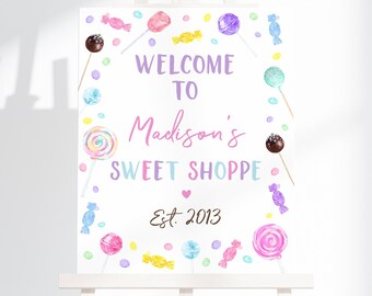 Candy Shop Sign | Etsy