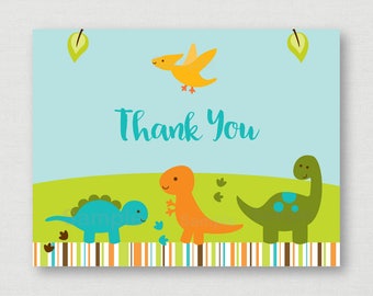 Dinosaur thank you | Etsy