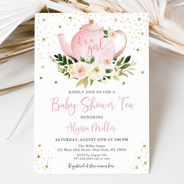 Baby Shower Tea - Etsy