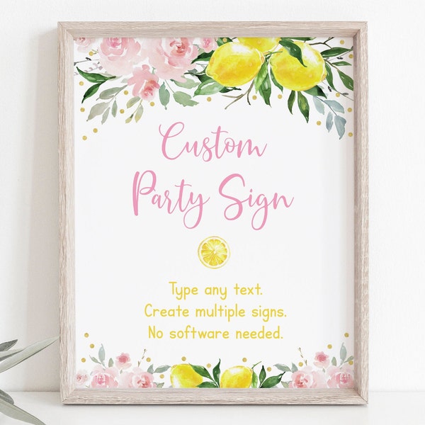 Lemonade Party - Etsy