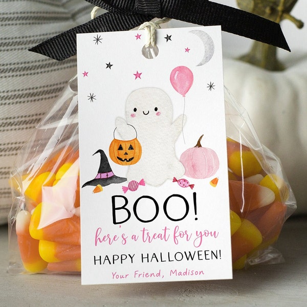 Halloween Treat Tags - Etsy