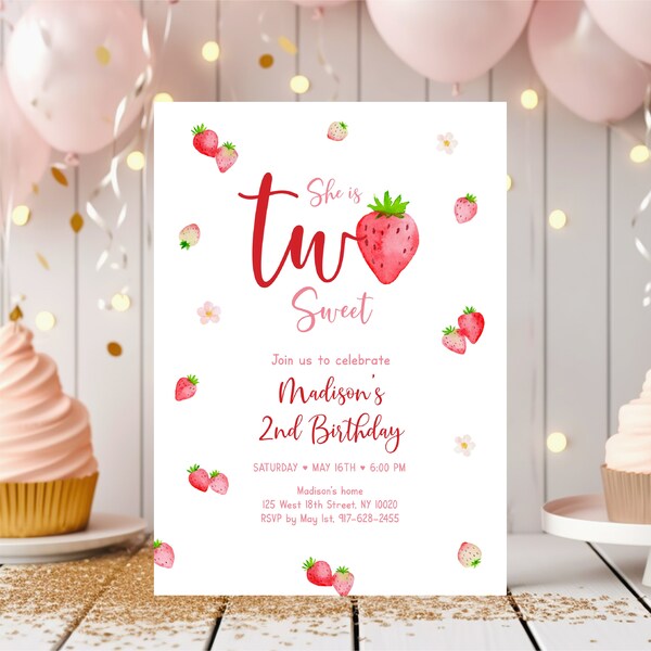 Two Sweet Birthday - Etsy