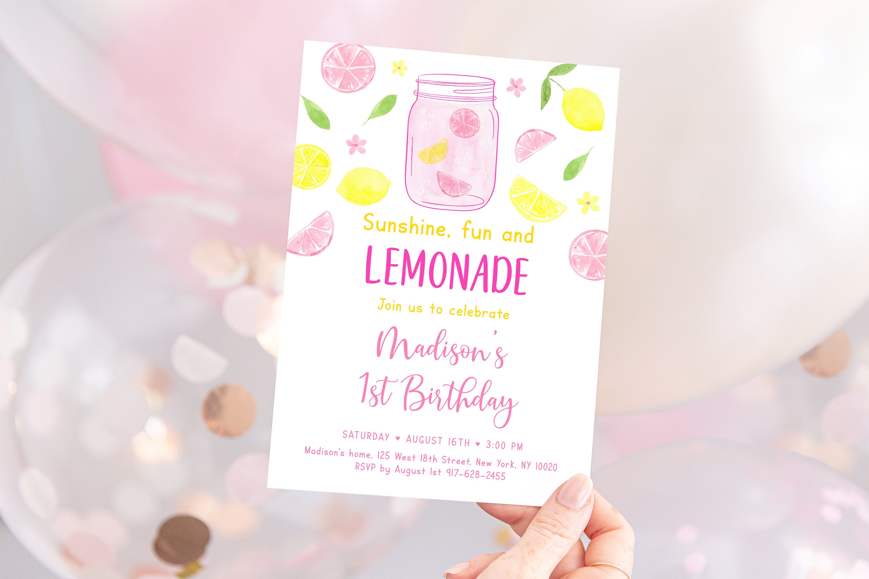 Lemonade Stand Invitations Zazzle