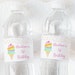 Editable Ice Cream Water Bottle Labels, Ice Cream Birthday Party ...