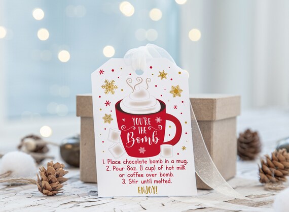 Paper & Party Supplies Stickers, Labels & Tags Printable Tag Editable ...