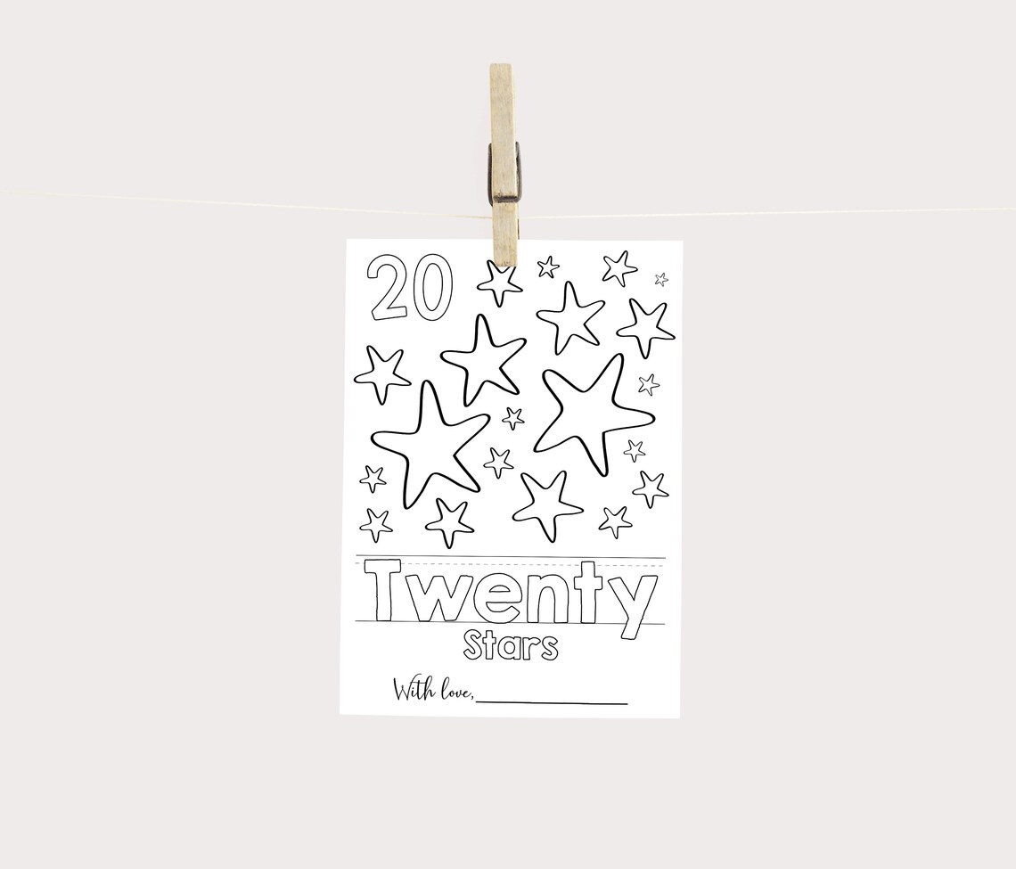 Baby's First 123 Book Baby Shower Coloring Pages Baby Shower Game Boho ...