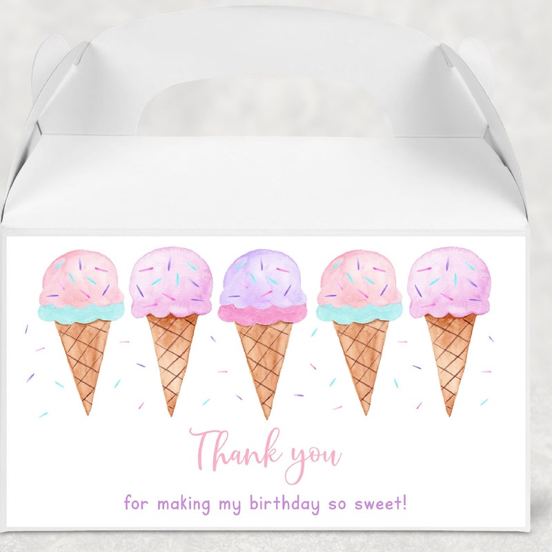 Ice Cream Label - Etsy