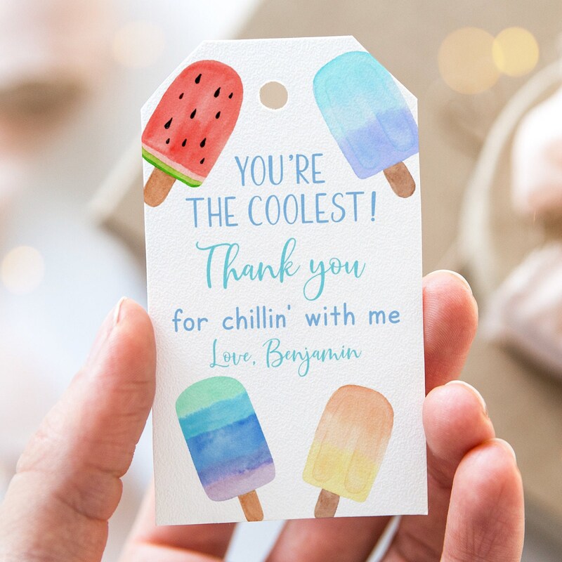 Popsicle Gift Tag - 60+ Gift Ideas for 2025