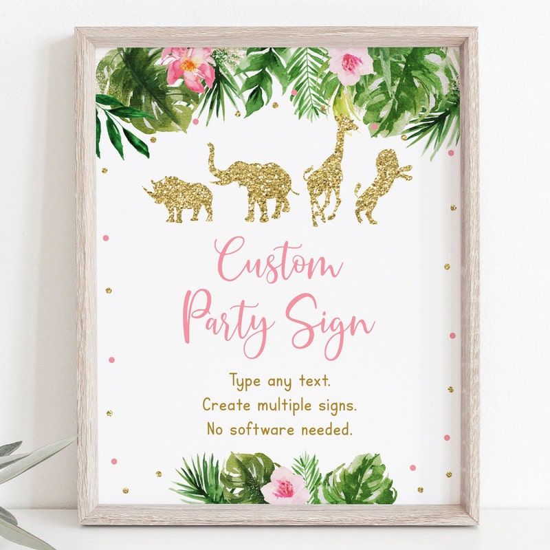 Safari Party - Etsy