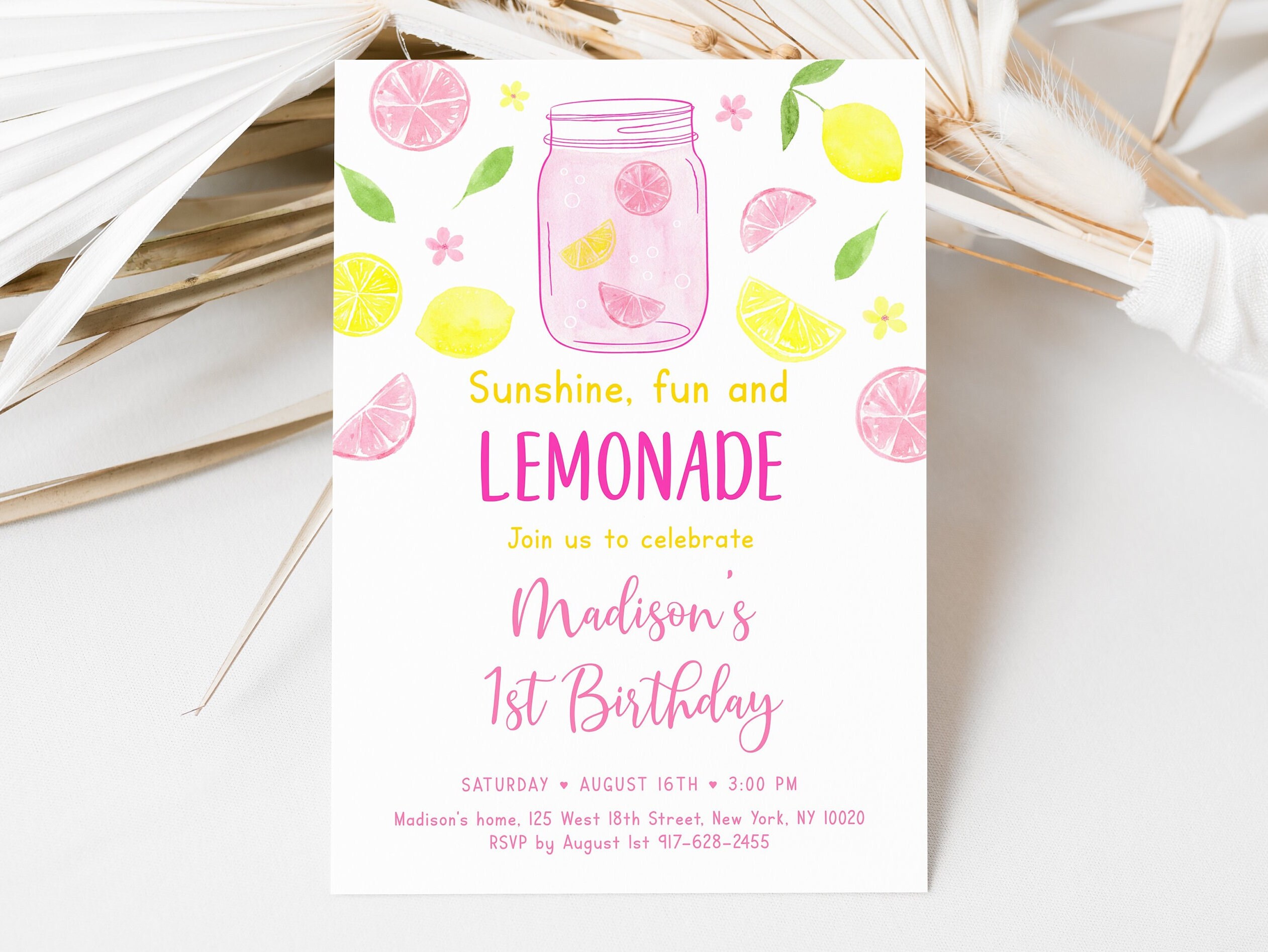 Lemonade Stand Invitations Zazzle