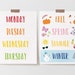 Morning Board Printable Bundle, Circle Time Activity, Weather, Calendar ...