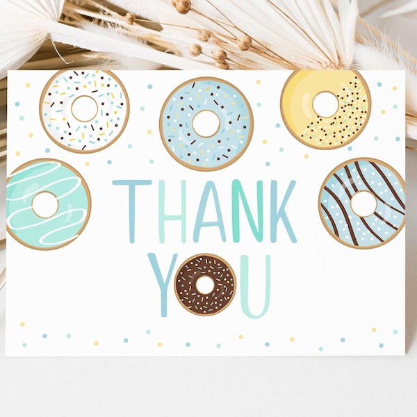 Donut Thank You - Etsy