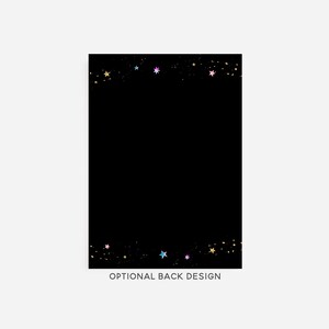 Editable Space Birthday Invitation Reach FOUR the Stars Birthday Invite ...