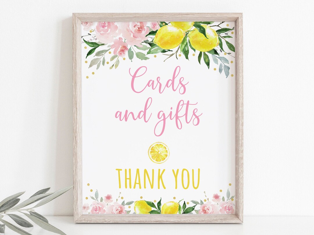 Lemonade Cards & Gifts Birthday Sign Sunshine Lemonade and Fun Pink ...