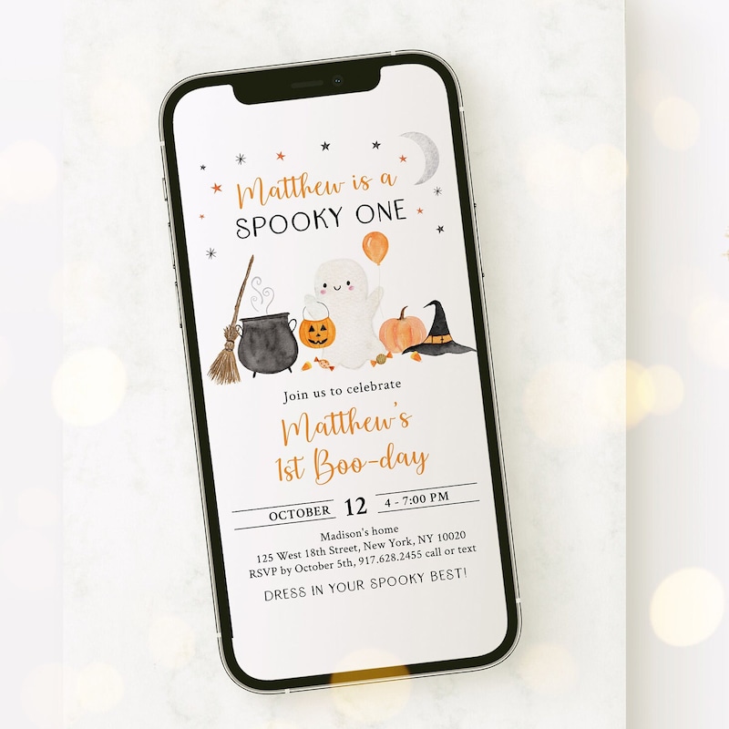 Halloween Birthday Party - Etsy