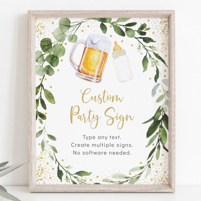 Beer Baby Shower - Etsy