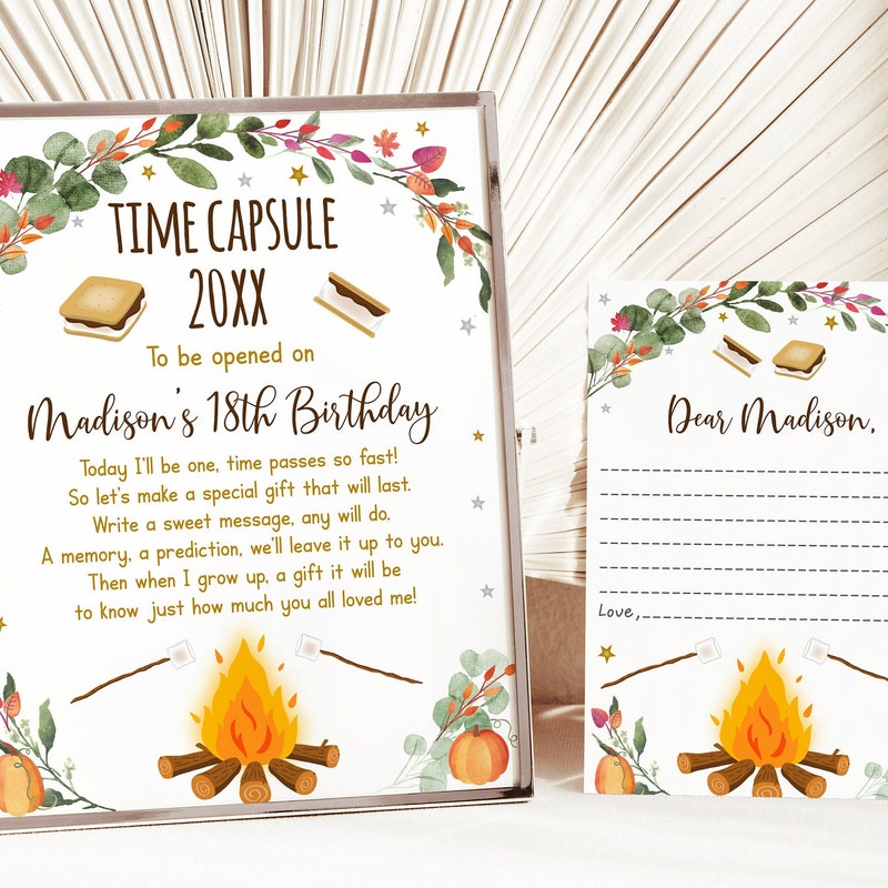 Campfire Invitations - Etsy