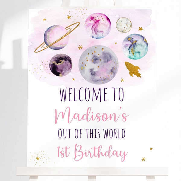 Space Party Decor - Etsy