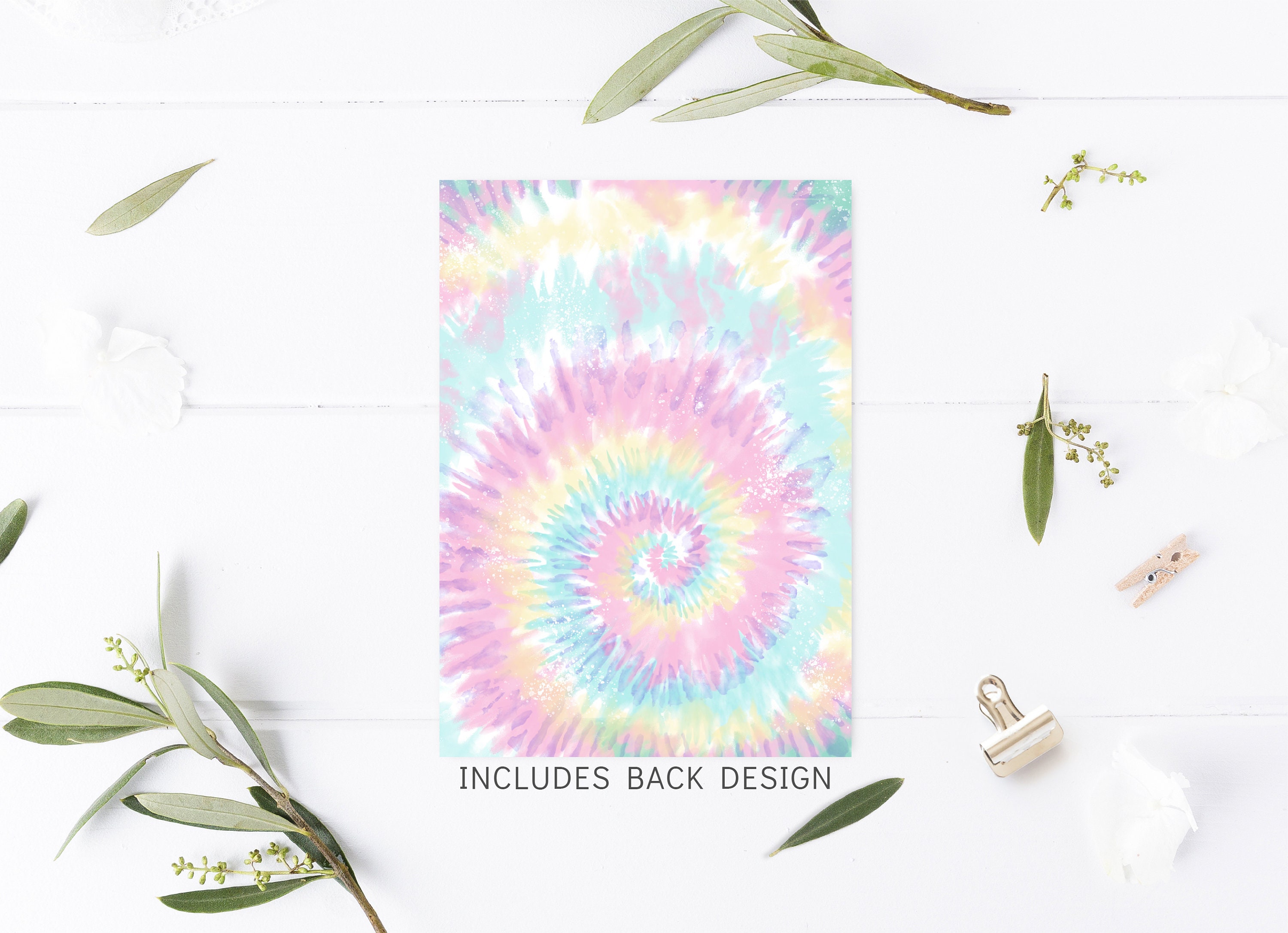 Editable Rainbow Tie Dye Birthday Invitation Tie Dye Party | Etsy