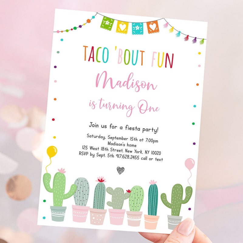 Taco First Birthday - Etsy