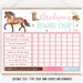 Editable Horse Reward Chart, Horse Behavior Chart, Cowgirl, Pony, Pink ...