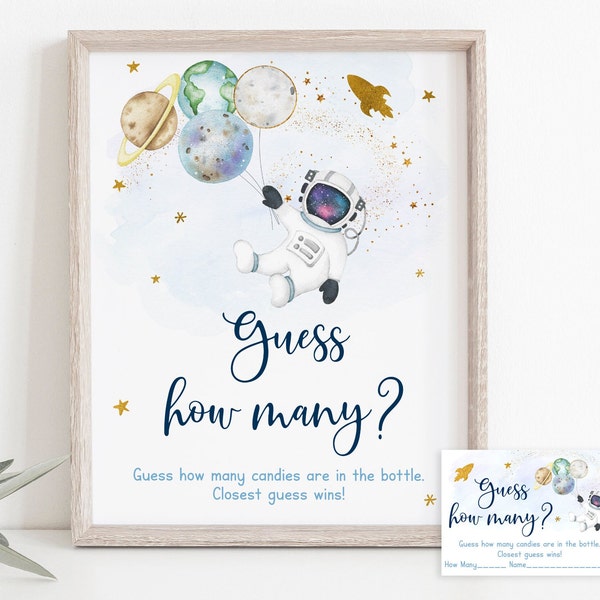 Space Theme Baby Shower - Etsy