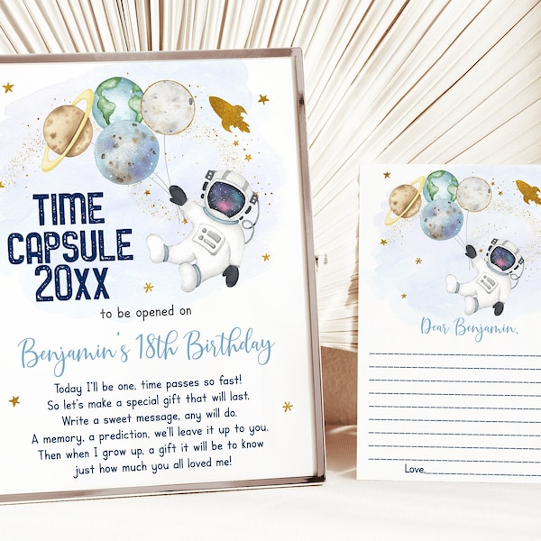 1st Birthday Time Capsule Box - Etsy