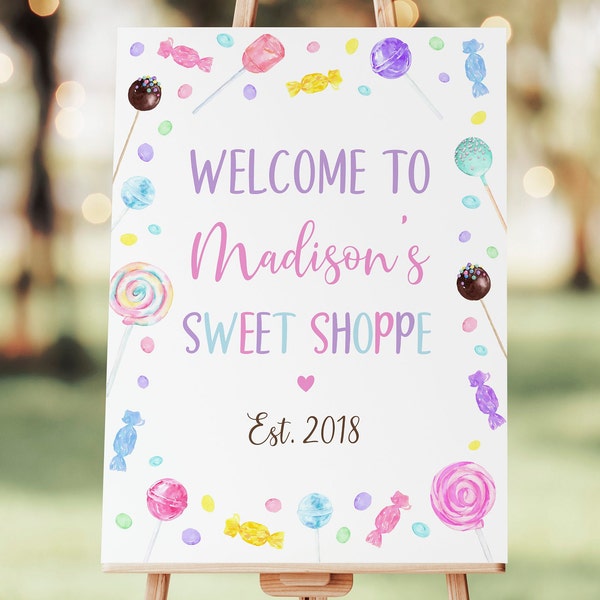 Sweet Shoppe Sign - Etsy