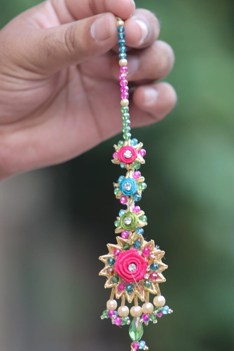 Floral Jewelry for Mehndi Complete Set - Etsy