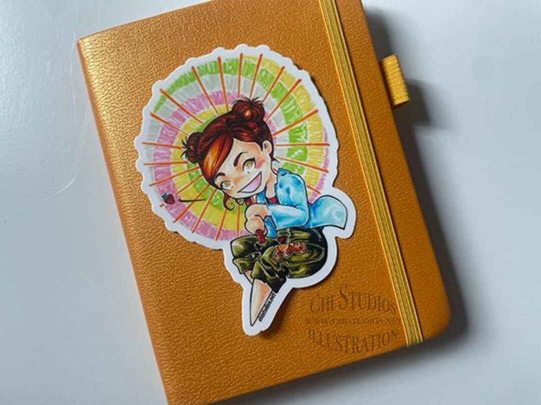 Parasol Sticker - Etsy