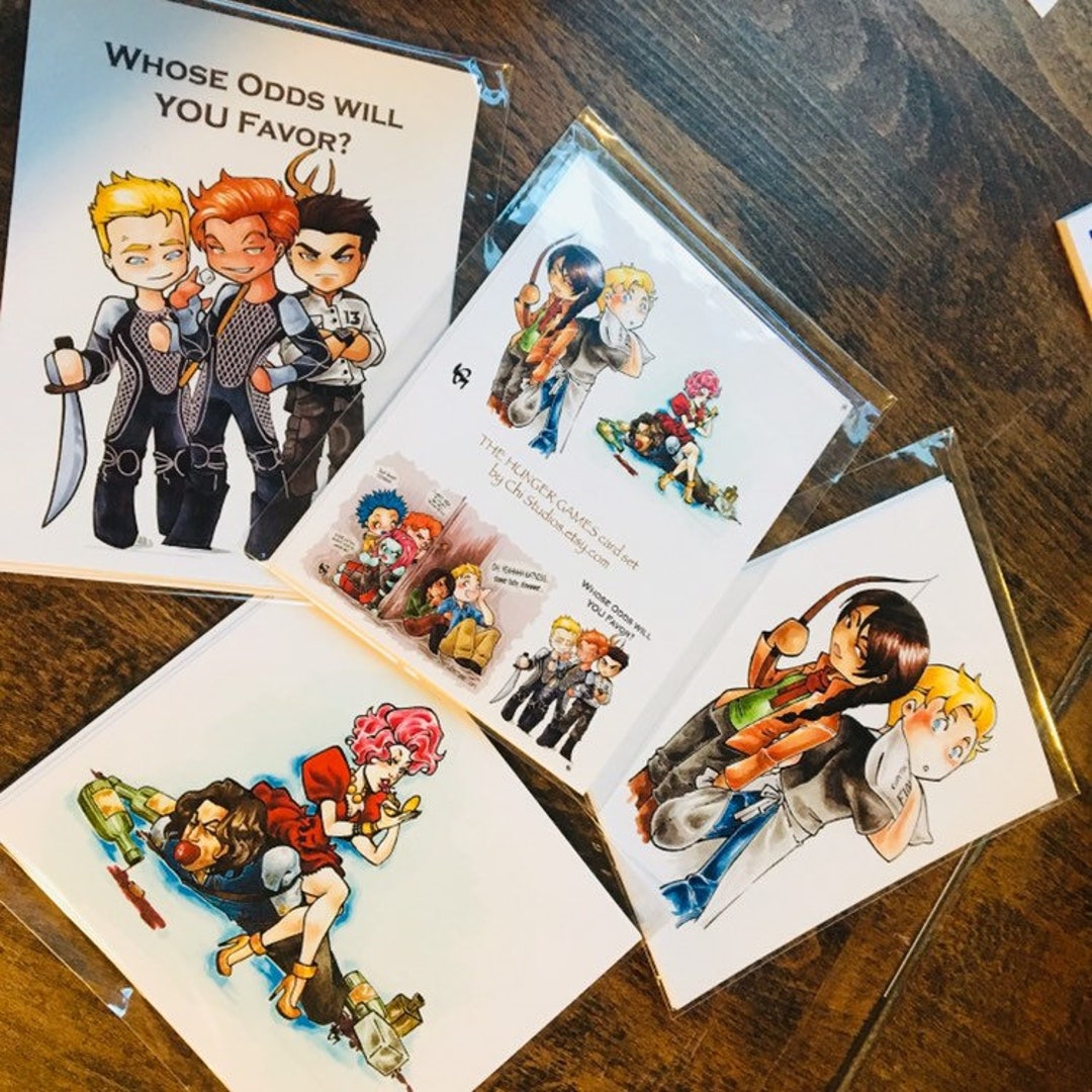 The Games Card Set - Etsy